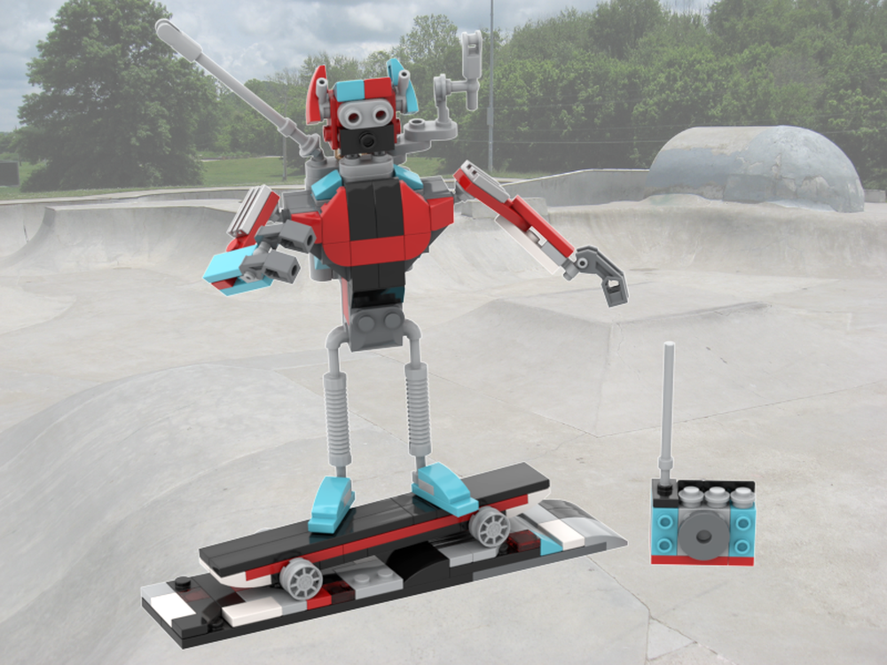 LEGO MOC Skater Droid — 31146 by McScottyBricks | Rebrickable - Build ...