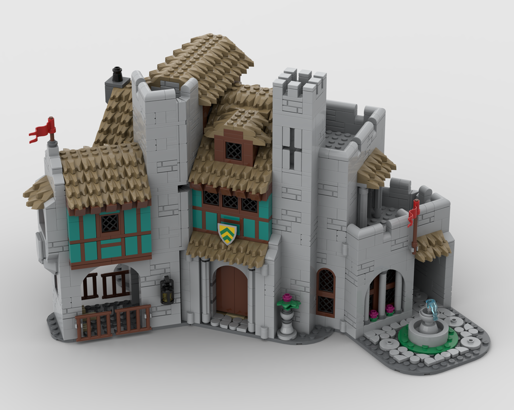 LEGO MOC Baron's Manor by NS6 | Rebrickable - Build with LEGO