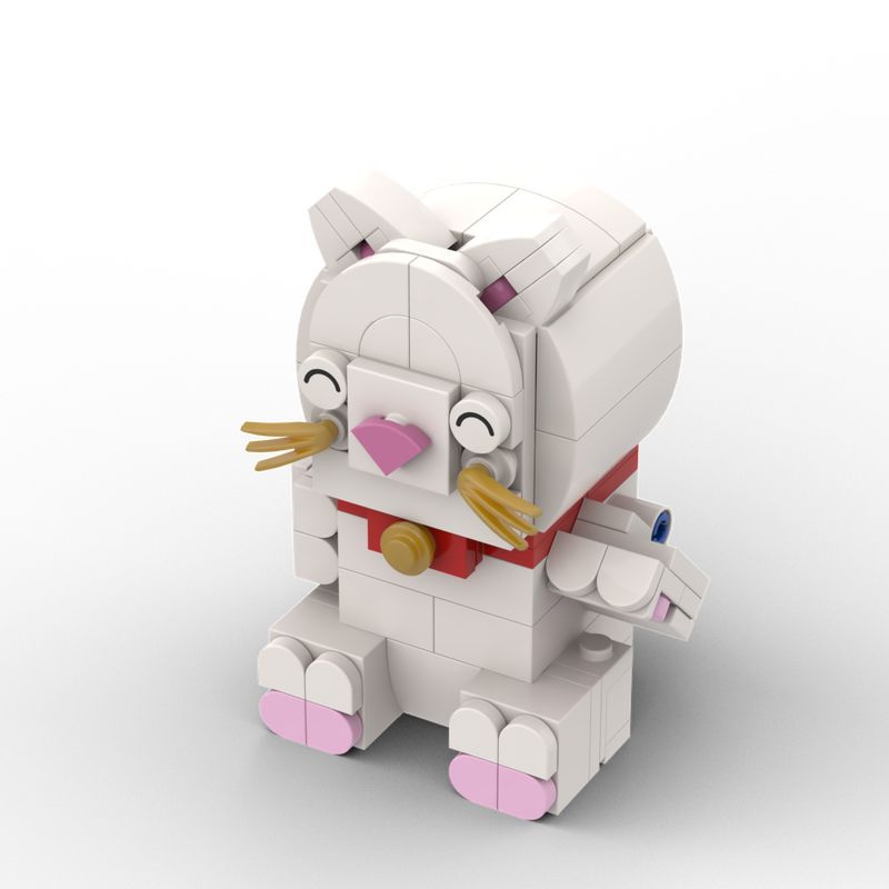 LEGO MOC-200668 Lucky Cat by chuancong | Rebrickable - Build with LEGO