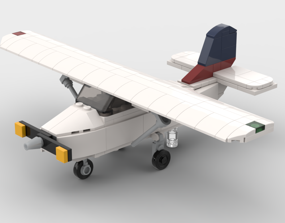 LEGO MOC Cessna 152 by Aerobrix | Rebrickable - Build with LEGO