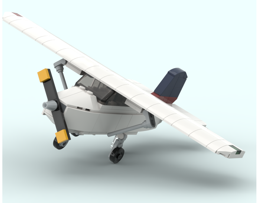 LEGO MOC Cessna 152 by Aerobrix | Rebrickable - Build with LEGO