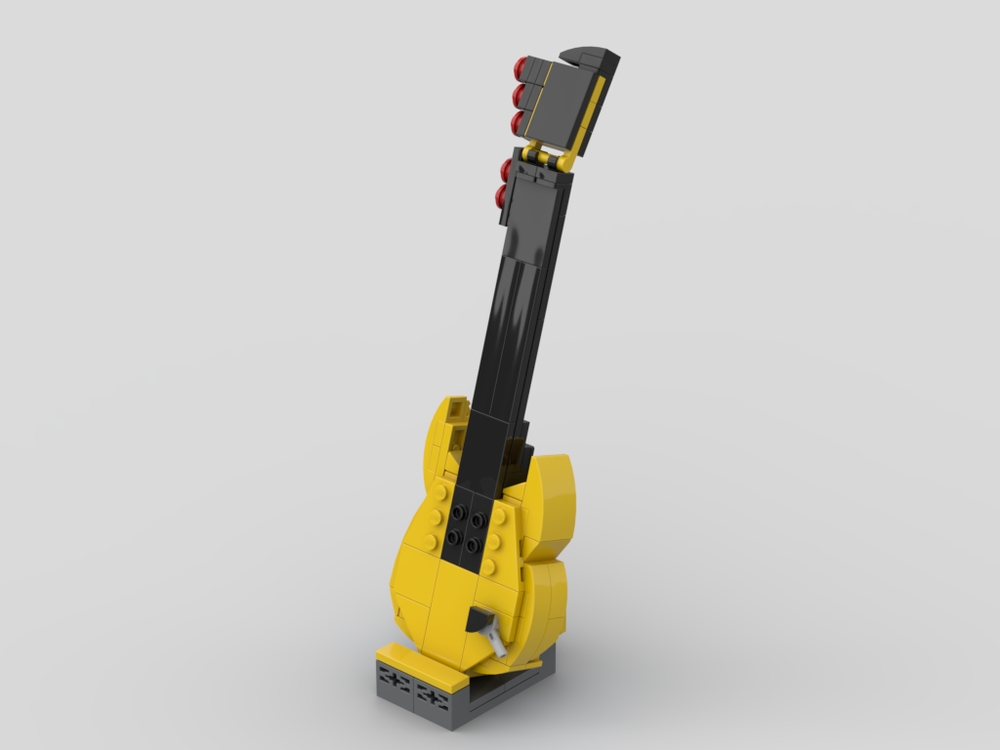 LEGO MOC 76901 - Guitar by KlintIsztvud | Rebrickable - Build with LEGO