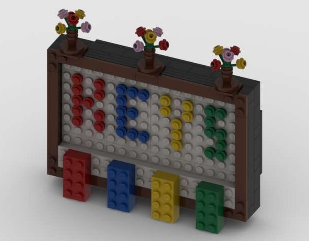 LEGO MOC Key Holder by cameroon0446 | Rebrickable - Build with LEGO