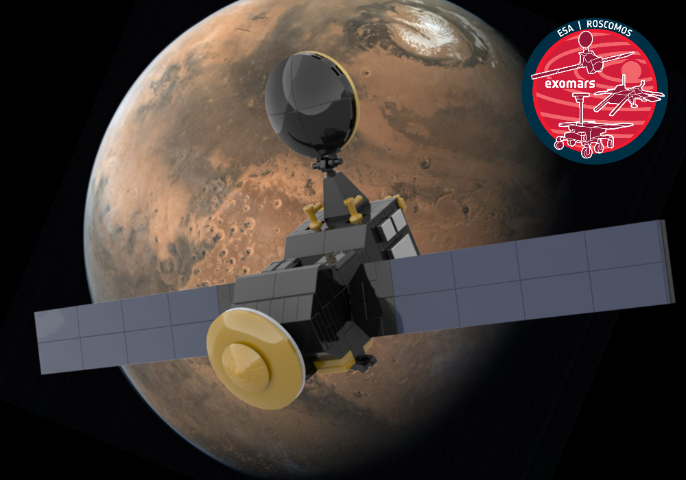LEGO MOC ExoMars Trace Gas Orbiter Spacecraft by OrchardBuilds ...