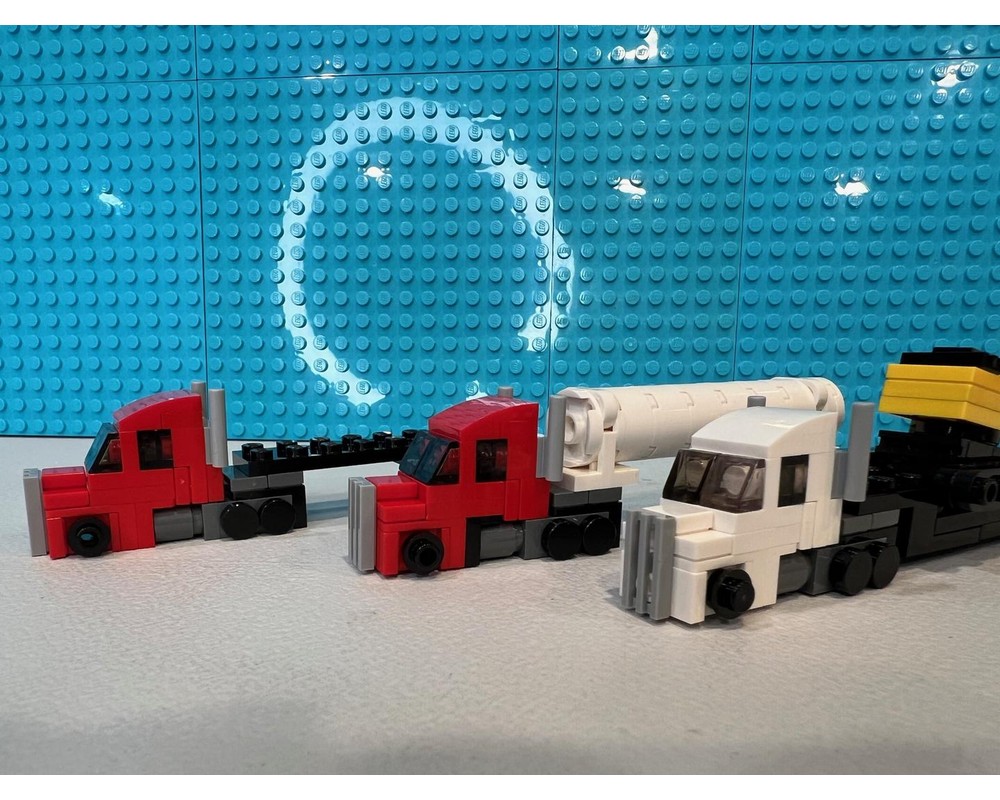 LEGO MOC Micro tractor trailer with trailer collection by medleyj ...