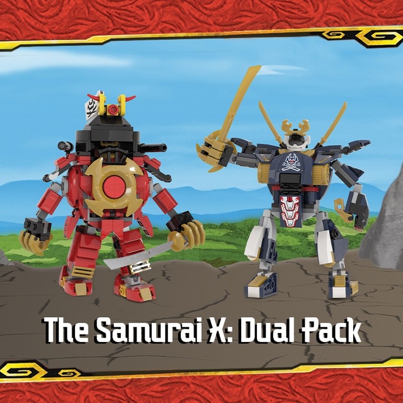LEGO MOC Samurai X: Dual Pack by OG Brick Studio | Rebrickable - Build ...