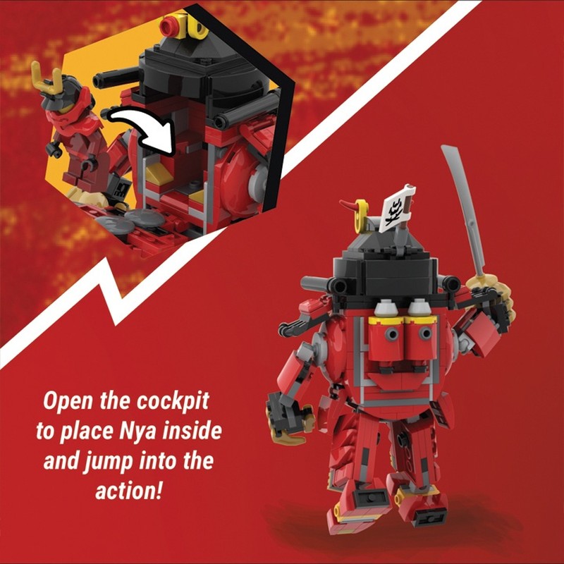 LEGO MOC-200691 Samurai X: Dual Pack by OG Brick Studio | Rebrickable ...
