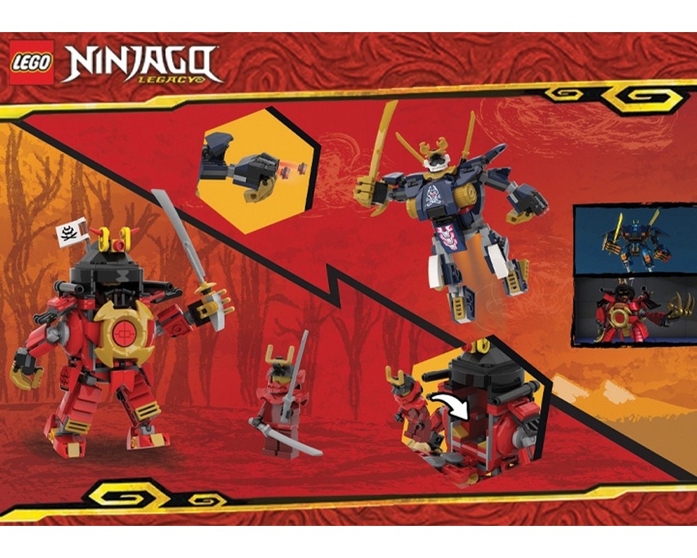 LEGO MOC Samurai X: Dual Pack by OG Brick Studio | Rebrickable - Build ...