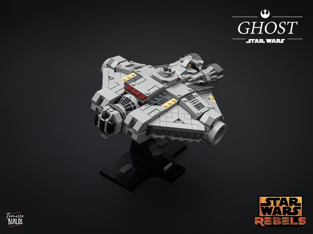 LEGO MOC Ghost from 75375 Falcon by Tomasso | Rebrickable - Build with LEGO
