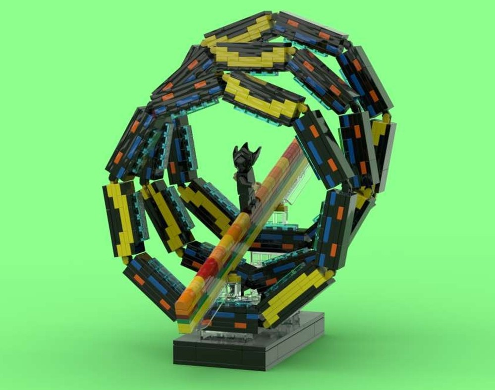 LEGO MOC Shadow The Hedgehog Space Colony ARC Nonagon Rings by ...