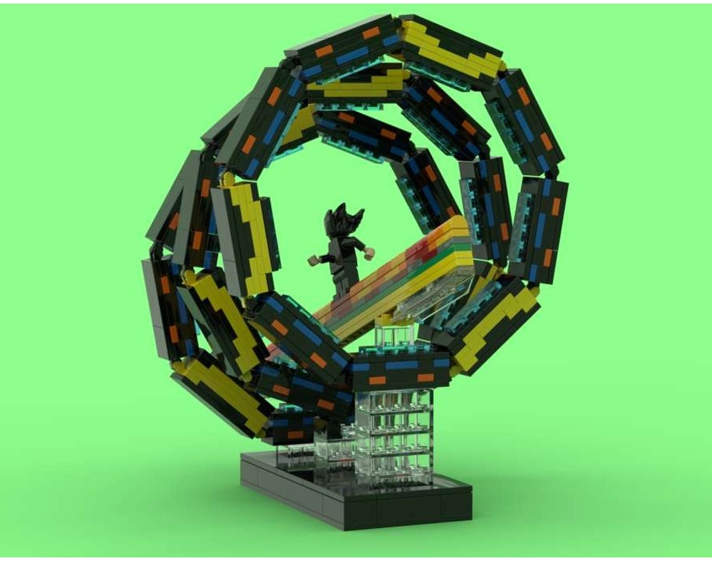LEGO MOC Shadow The Hedgehog Space Colony ARC Nonagon Rings by ...