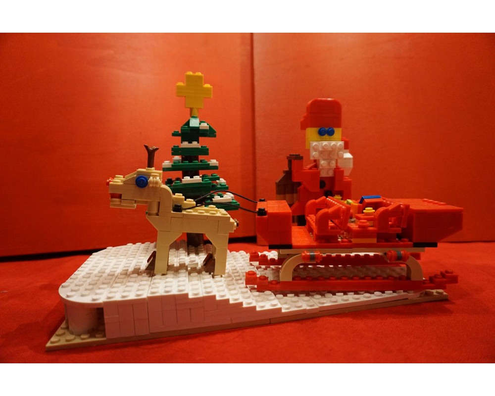 LEGO MOC Red Nosed Rudolf & his Sleight by Taran | Rebrickable - Build ...