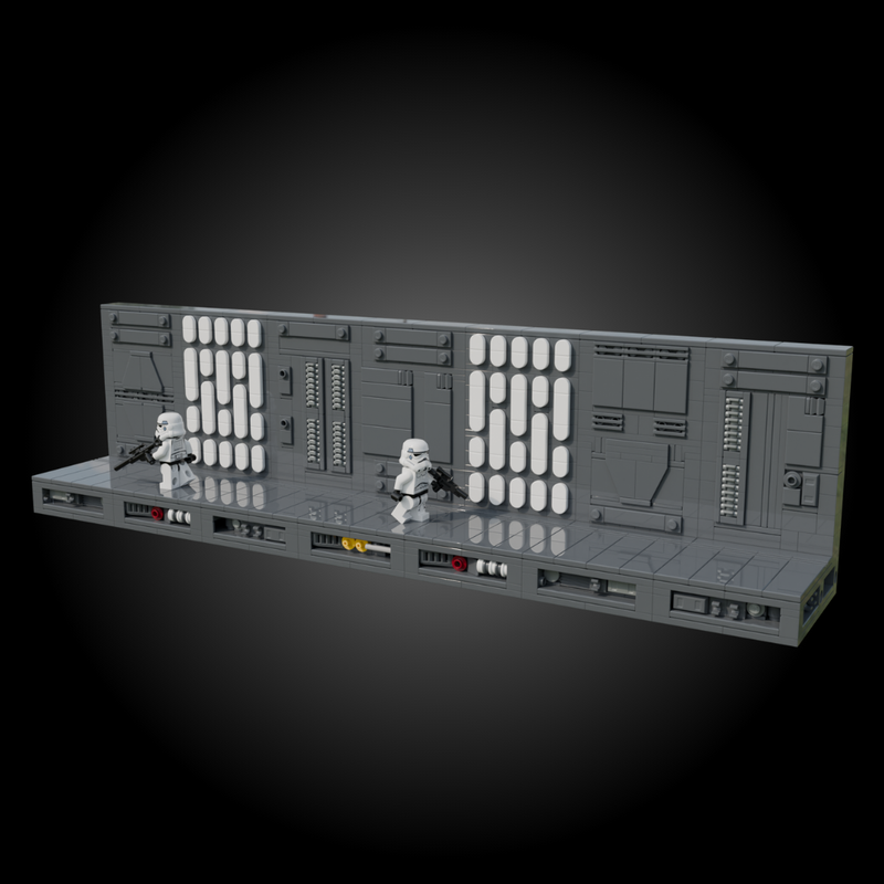 LEGO MOC Modular Imperial Corridors by KraftyKoopa | Rebrickable ...
