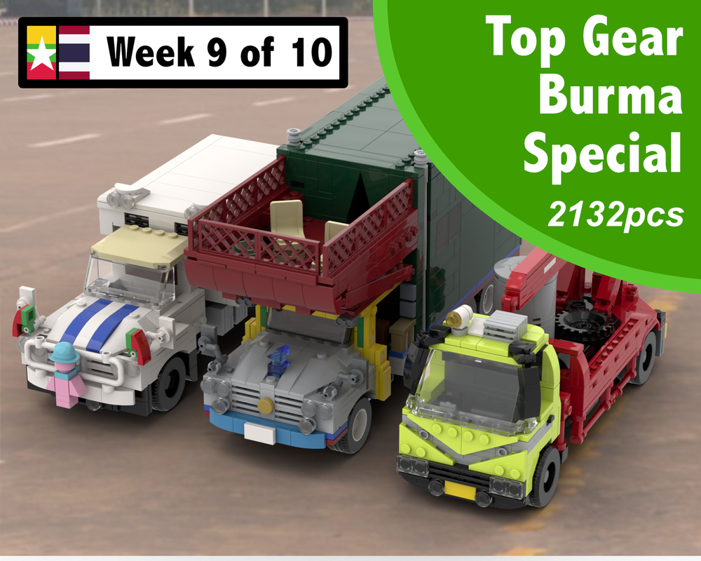 LEGO MOC Top Gear: Burma Special by Al3xW40 | Rebrickable - Build with LEGO