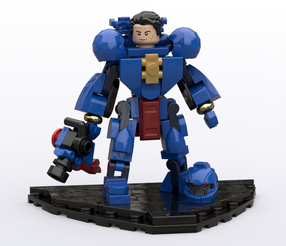 LEGO MOC-200715 Adeptus Astartes - Space Marine (40k) by Brickbot ...
