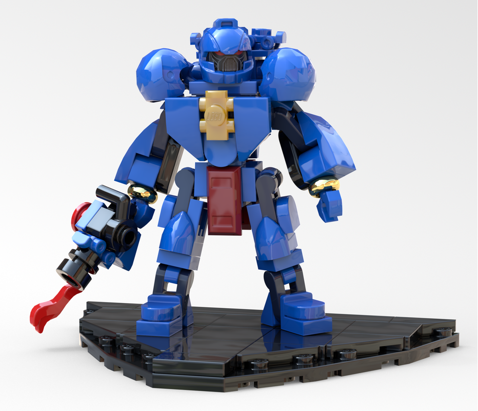 LEGO MOC Adeptus Astartes - Space Marine (40k) by Brickbot_Studio ...