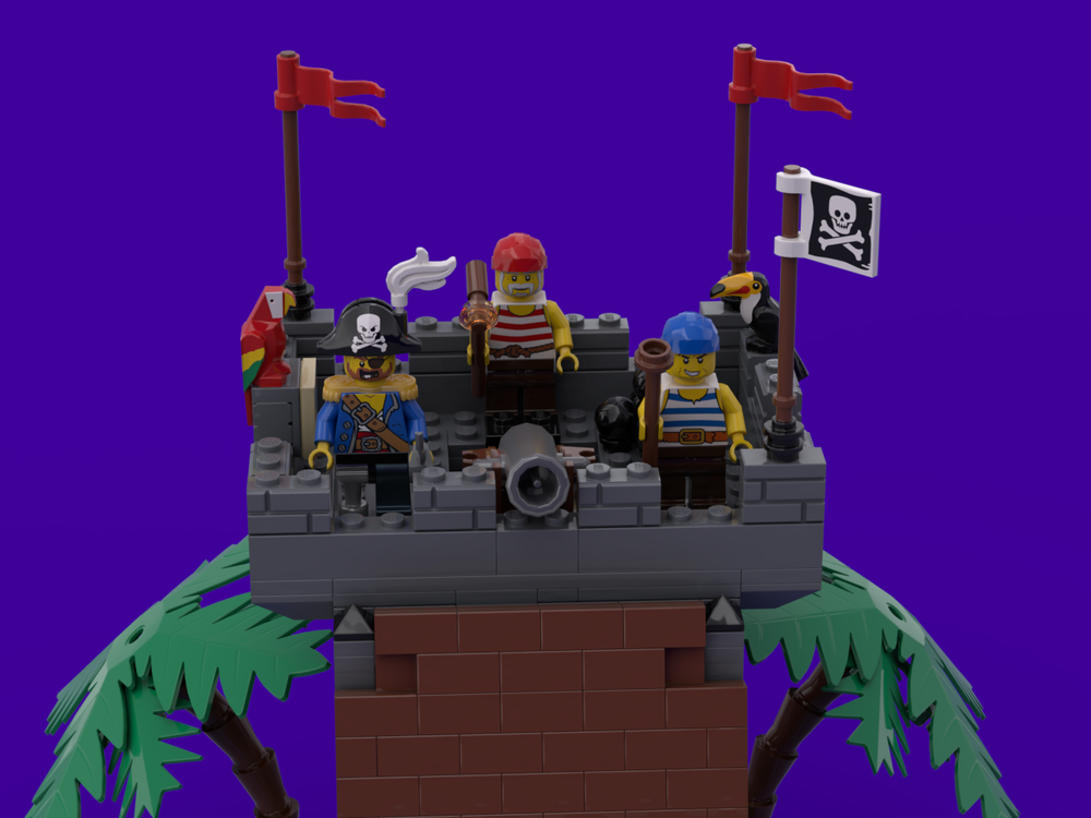LEGO MOC Pirate Tower by Mlong1013 | Rebrickable - Build with LEGO