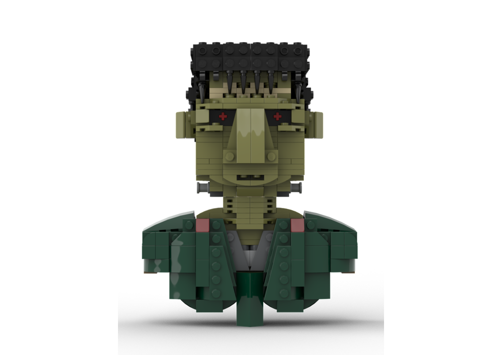 LEGO MOC 31151 Frankenstein Bust by zengogobrick | Rebrickable - Build ...
