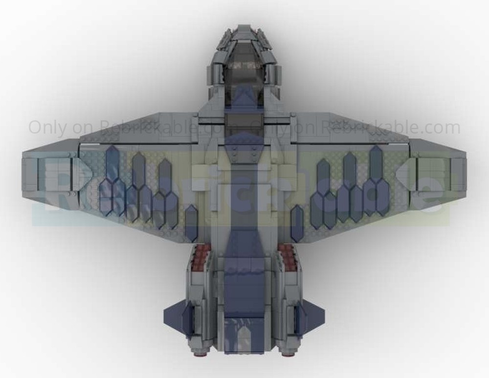 LEGO MOC-200720 MARVEL Quinjet (Old design, read description) by Brick ...