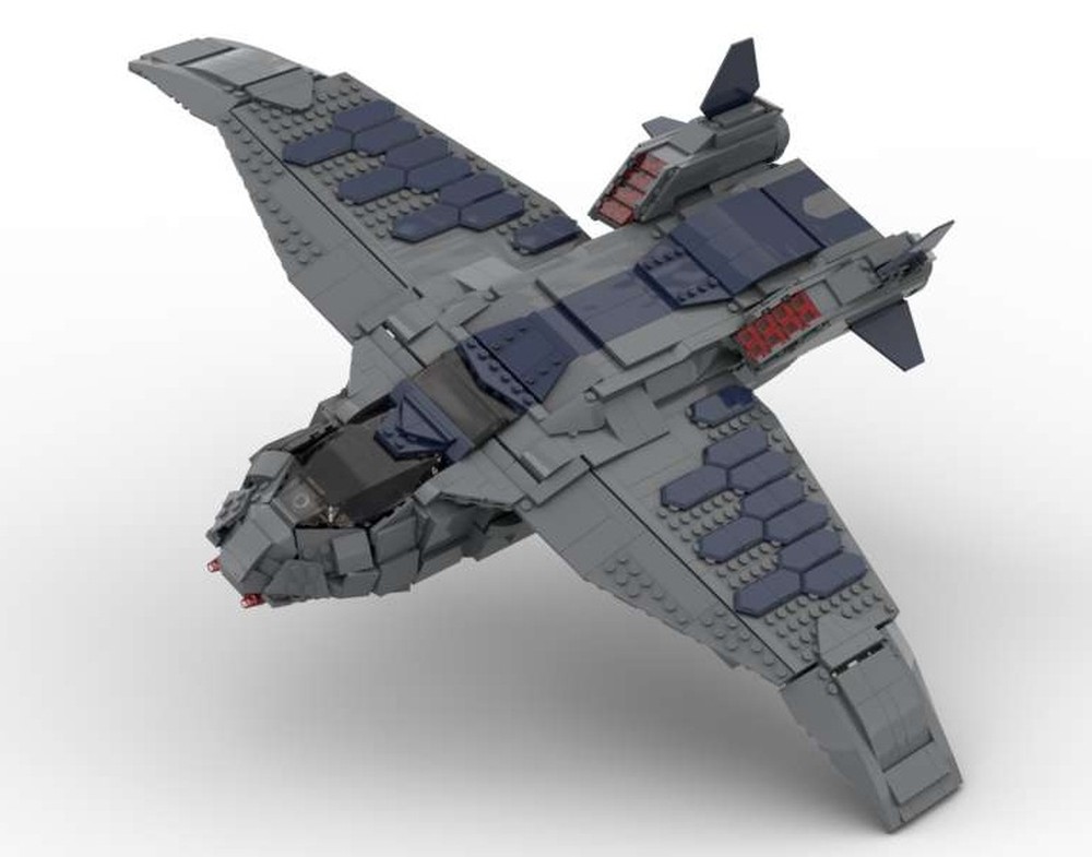 LEGO MOC MARVEL Quinjet (Old design, read description) by Brick ...
