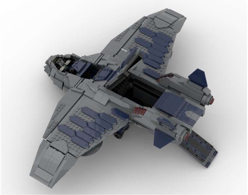 LEGO MOC MARVEL Quinjet (Old design, read description) by Brick ...