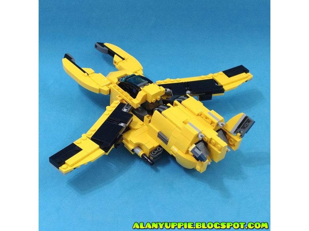 LEGO MOC Transformer Space Cruiser (Misfire) using LEGO Icon 10338 ...