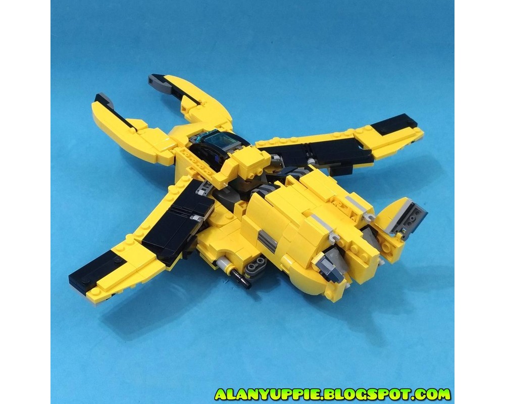 LEGO MOC Transformer Space Cruiser (Misfire) using LEGO Icon 10338 ...