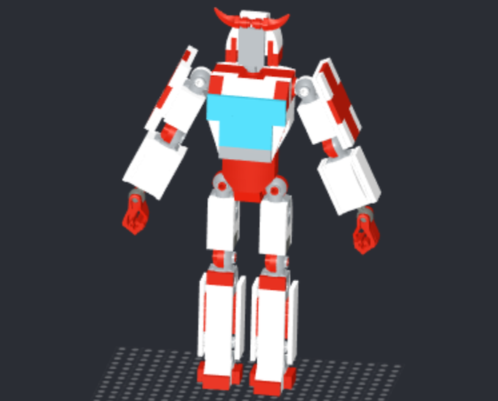 LEGO MOC Ratchet by HeroFactory69 | Rebrickable - Build with LEGO