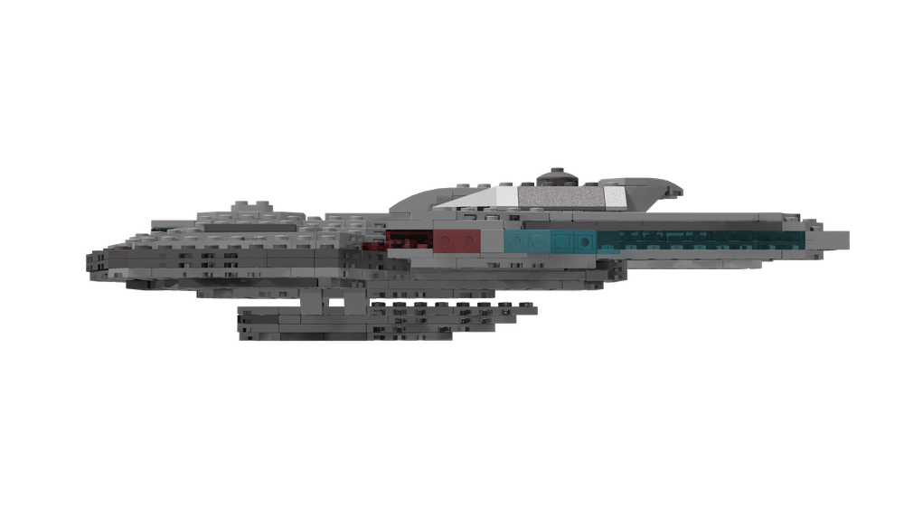 LEGO MOC Chekov-Class Starship (25th Century Springfield-Class) by ...