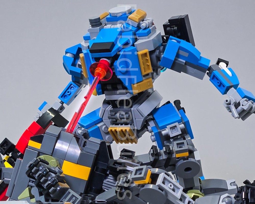 LEGO MOC Ion Prime Titan from Titanfall 2 by RabidFleaBuilds ...