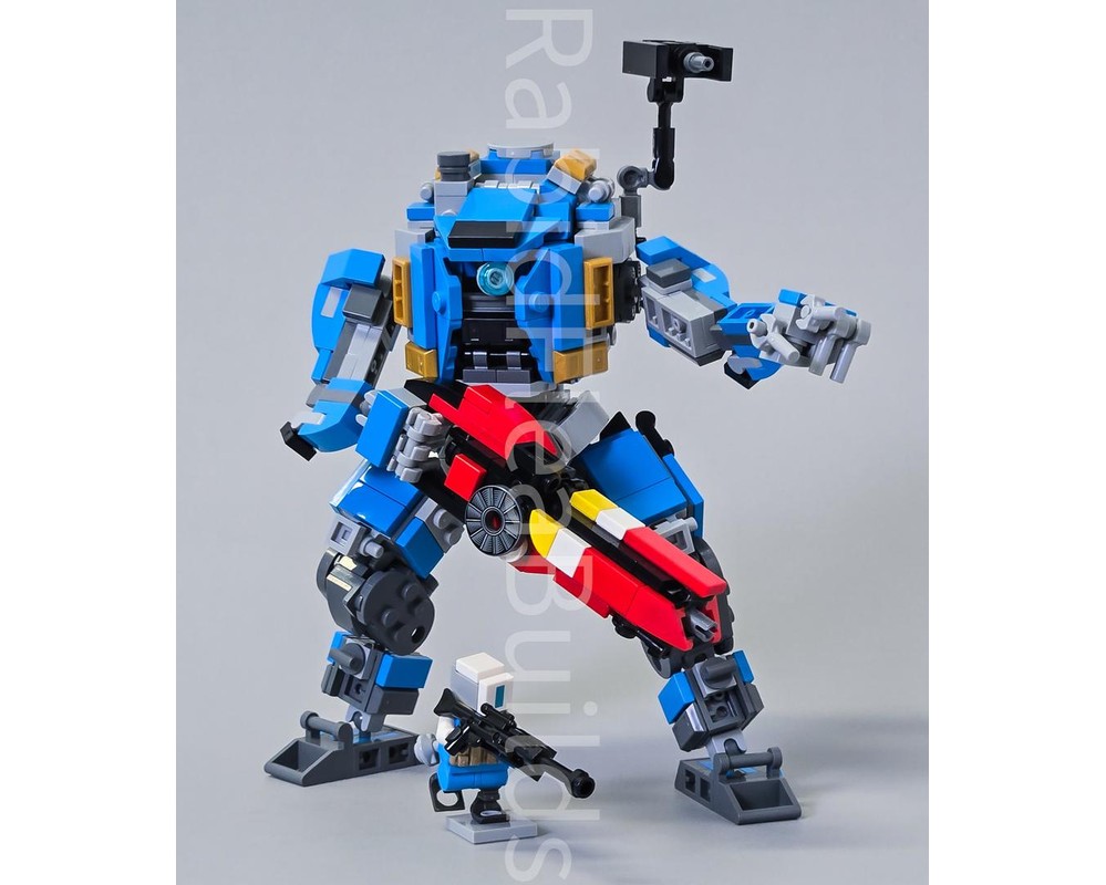 LEGO MOC Ion Prime Titan from Titanfall 2 by RabidFleaBuilds ...