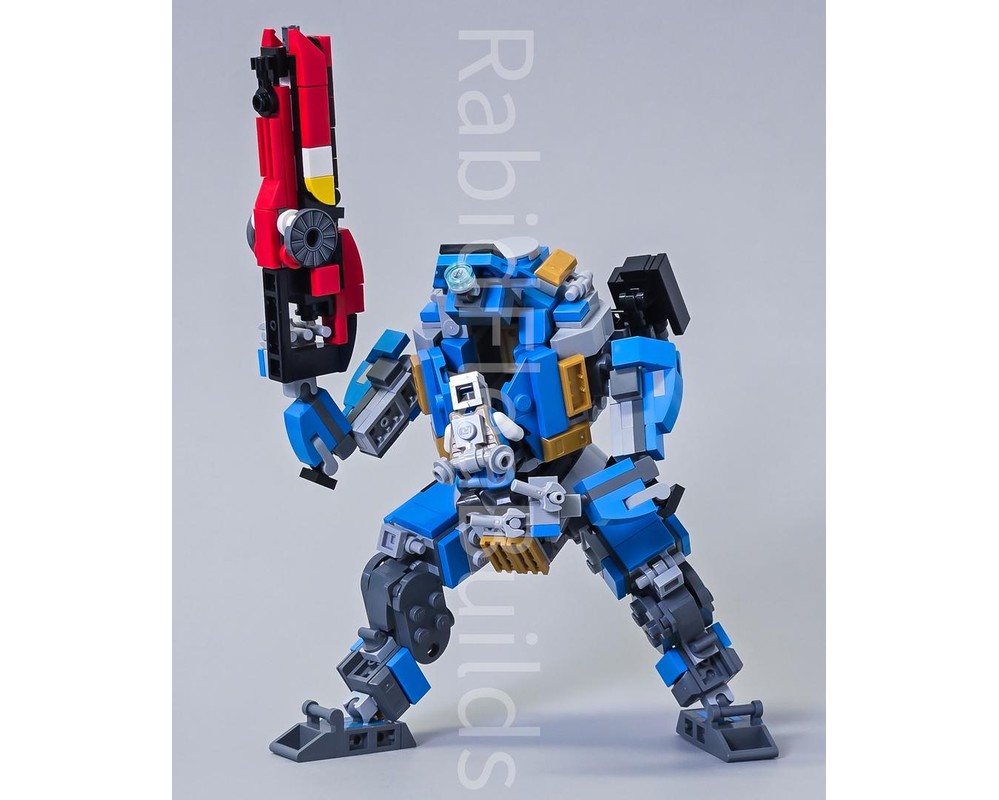 LEGO MOC Ion Prime Titan from Titanfall 2 by RabidFleaBuilds ...