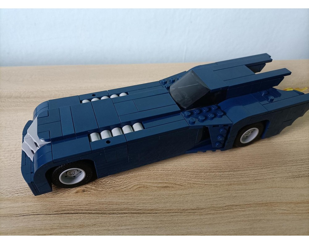 LEGO MOC 76274 BTAS batmobile sliding canopy mod by batmobuilder ...