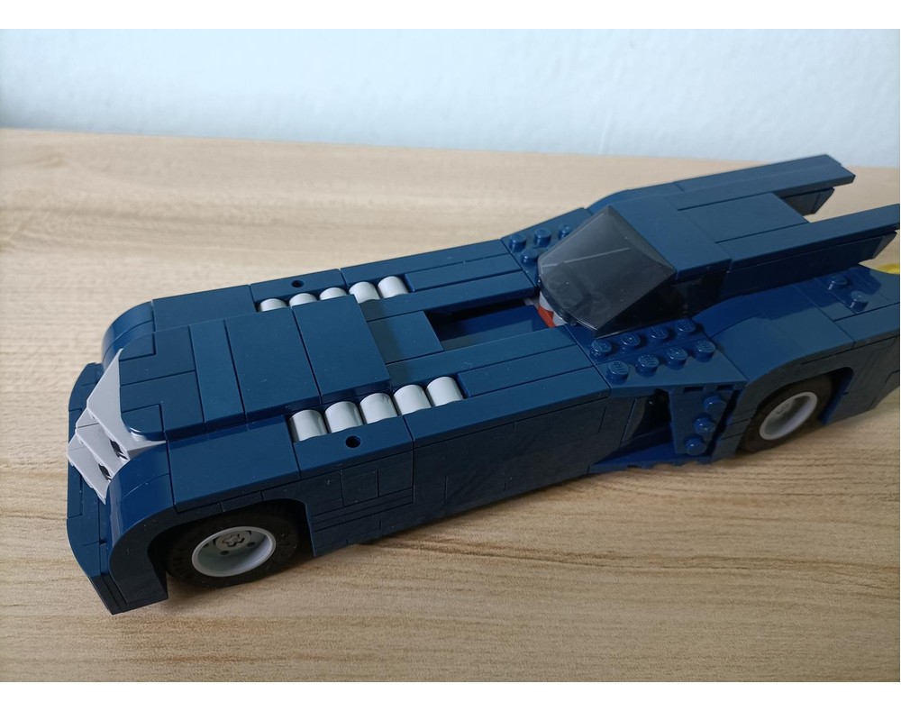 LEGO MOC 76274 BTAS batmobile sliding canopy mod by batmobuilder ...