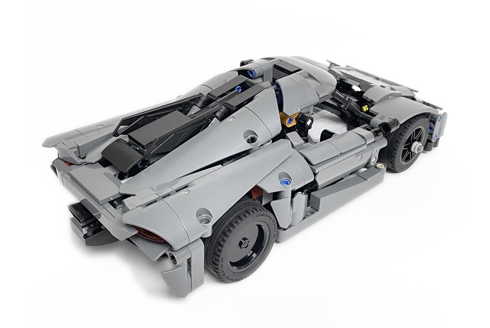 LEGO MOC 42173 Koenigsegg Jesko Absolut RC MOD for Buggy Motors by ...