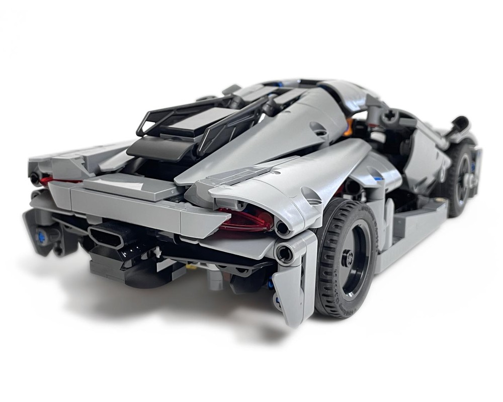 LEGO MOC 42173 Koenigsegg Jesko Absolut RC MOD for Buggy Motors by ...