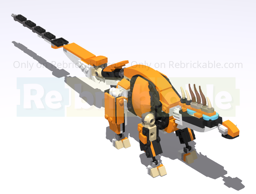 LEGO MOC 31129 Amargasaurus 1:23.5 by cre8torbuilds | Rebrickable ...
