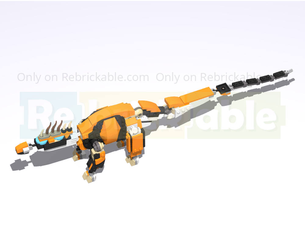 LEGO MOC 31129 Amargasaurus 1:23.5 by cre8torbuilds | Rebrickable ...