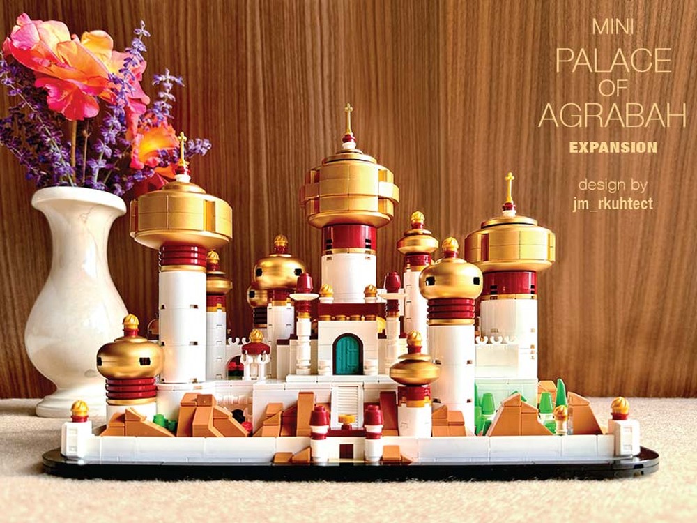 LEGO MOC Mini Palace of Agrabah Expansion by jm_rkuhtect | Rebrickable ...