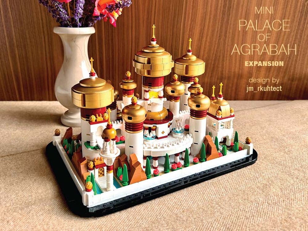 LEGO MOC Mini Palace of Agrabah Expansion by jm_rkuhtect | Rebrickable ...