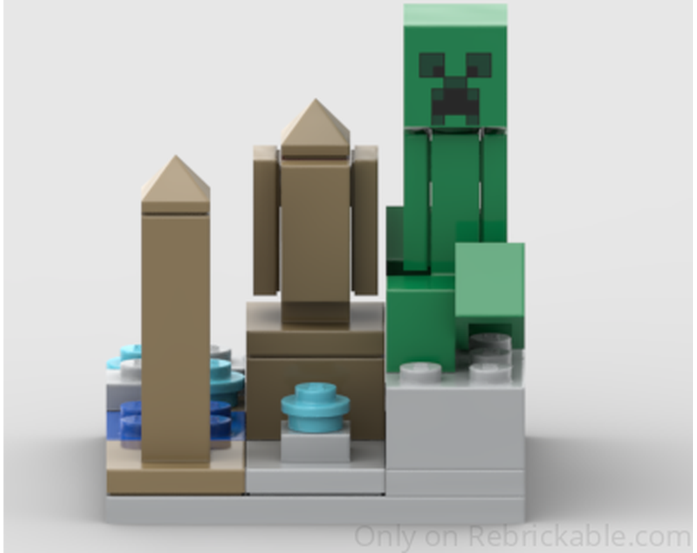 LEGO MOC Wandering Creeper by terraria33 | Rebrickable - Build with LEGO