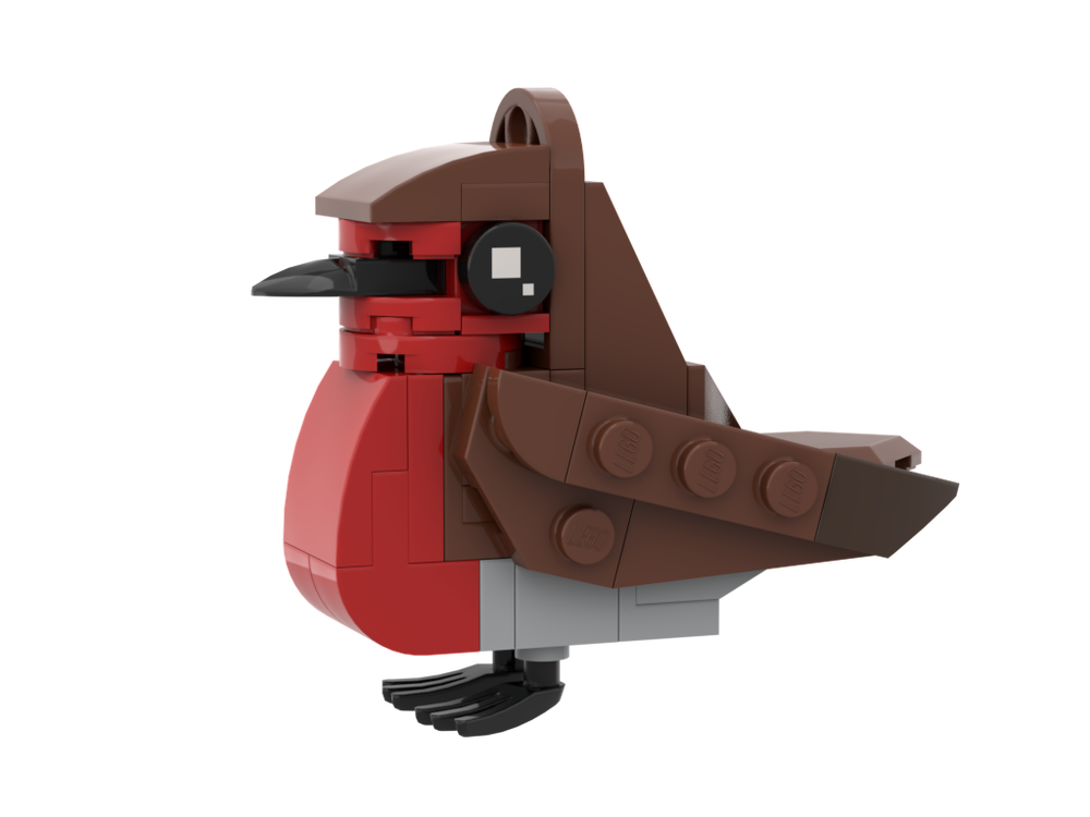 LEGO MOC Robin Christmas ornament by SKABRAM | Rebrickable - Build with ...