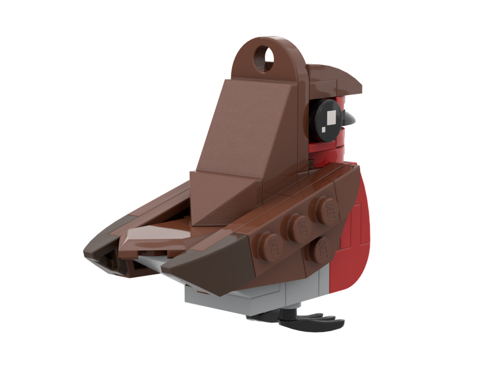 LEGO MOC Robin Christmas ornament by SKABRAM | Rebrickable - Build with ...