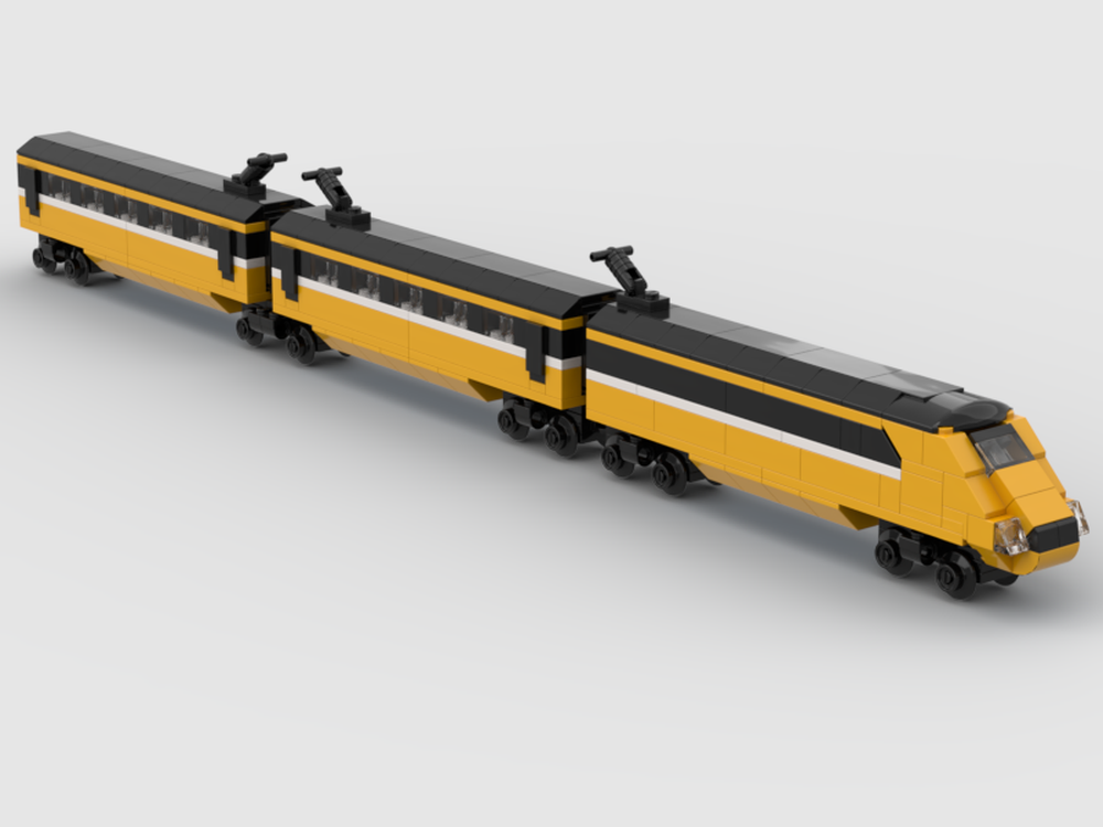 LEGO MOC Mini Horizon Express by lucaslegotrains | Rebrickable - Build ...