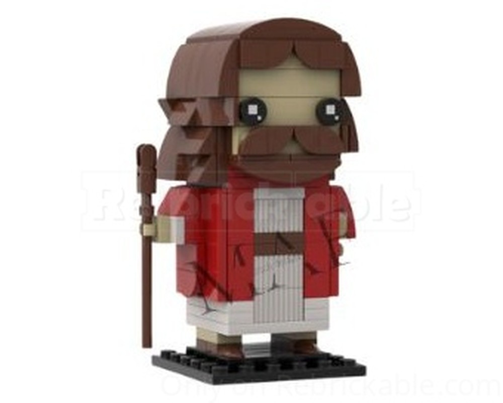 LEGO MOC Jesus Brickheadz by AlessandroMaffioli | Rebrickable - Build ...