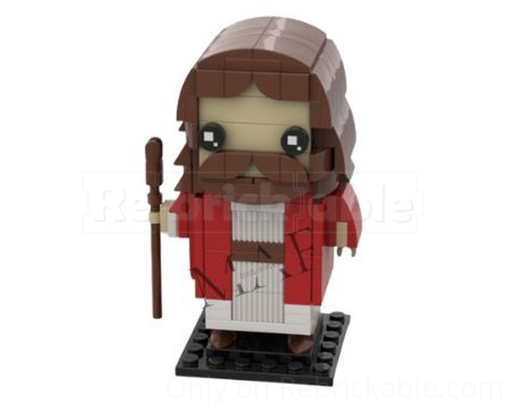LEGO MOC Jesus Brickheadz by AlessandroMaffioli | Rebrickable - Build ...