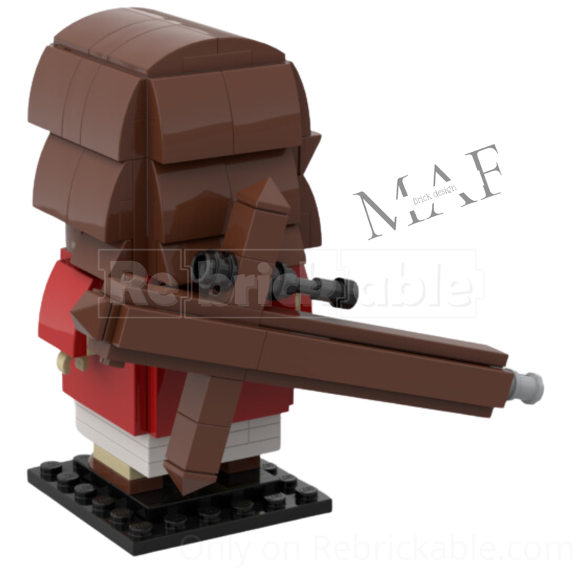 LEGO MOC Combat Jesus Brickheadz by AlessandroMaffioli | Rebrickable ...