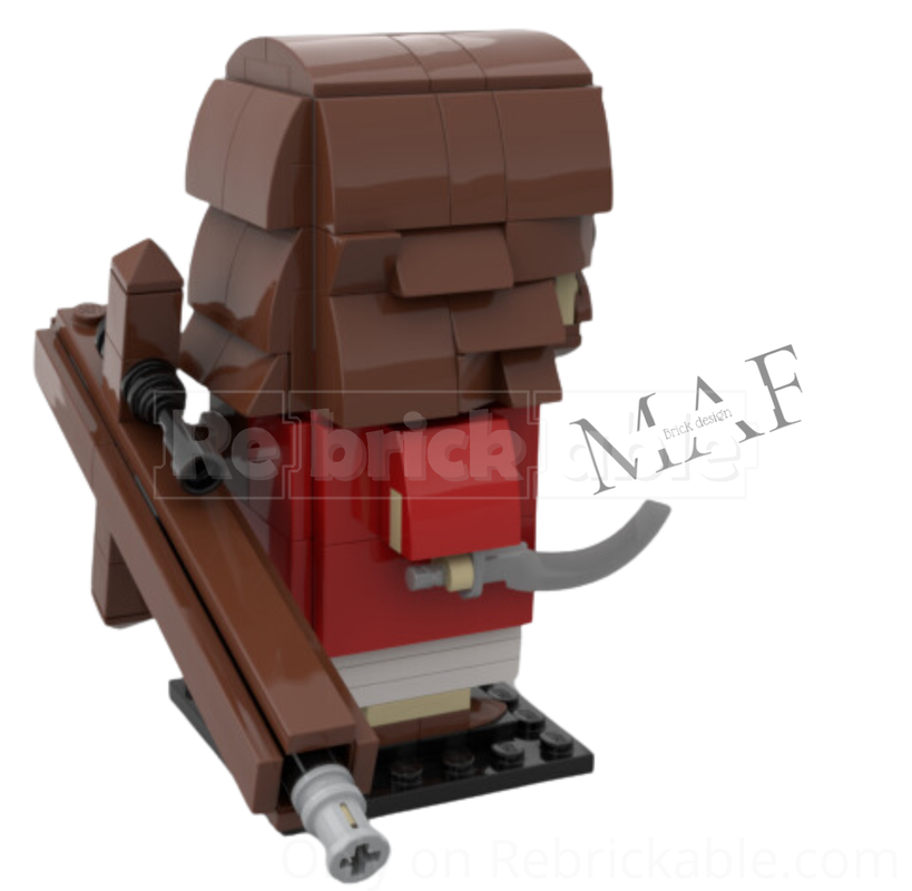 LEGO MOC Combat Jesus Brickheadz by AlessandroMaffioli | Rebrickable ...