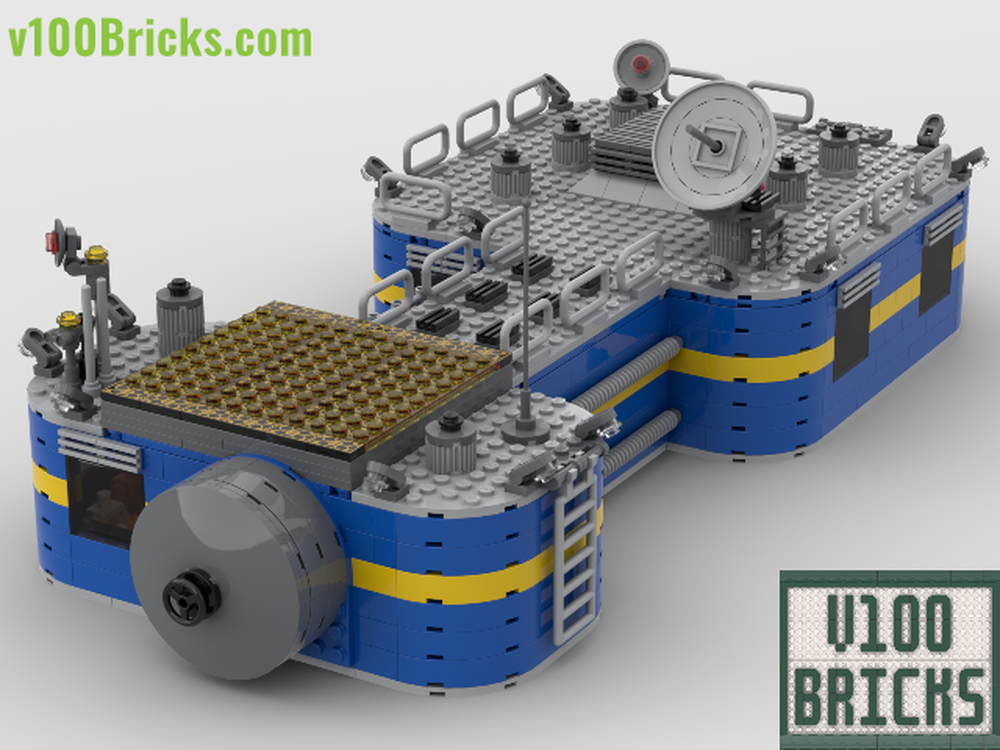 LEGO MOC NCS Planetary Habitat by v100Bricks | Rebrickable - Build with ...