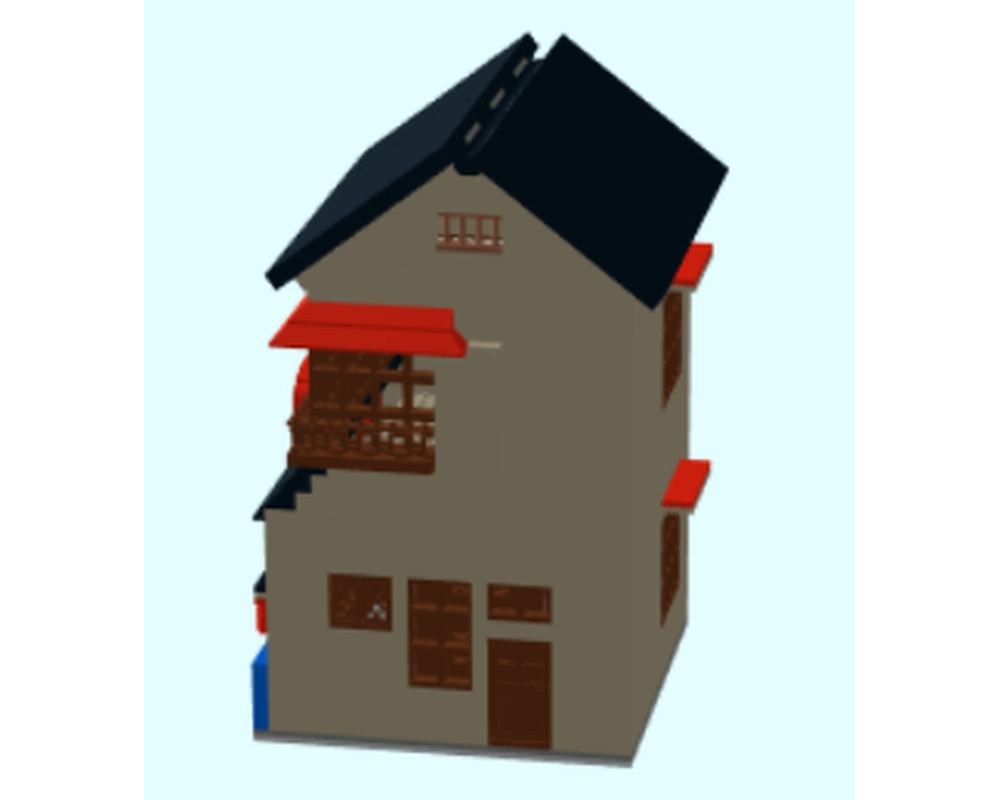 LEGO MOC Raw fish Restaurant by Picture_In_Mind | Rebrickable - Build ...